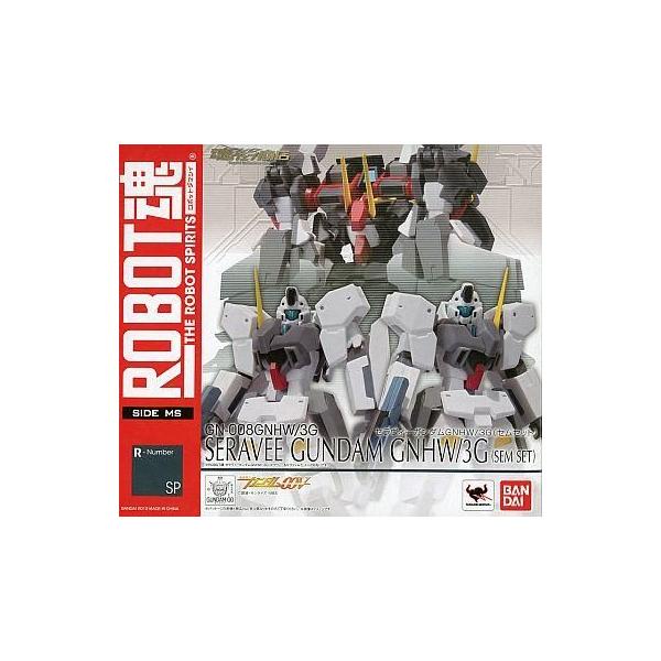 商品名：中古フィギュア ROBOT魂＜SIDE MS＞ セラヴィーガンダム GNHW/3G(セムセット) 「機動戦士ガンダム00V (ダブルオーブイ)」 魂ウェブ商店限定商品解説■「機動戦士ガンダム00V (ダブルオーブイ)」、待望のヘビー...