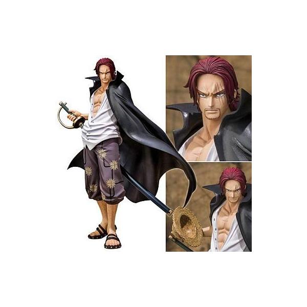 商品名：中古フィギュア フィギュアーツZERO シャンクス 頂上決戦Ver. 「ワンピース」商品解説■赤髪海賊団参上!!四皇の一角、赤髪のシャンクスが完全新規造型で登場!!頭部差し替えパーツ、右腕差し替えパーツが付属。【商品詳細】サイズ：全...
