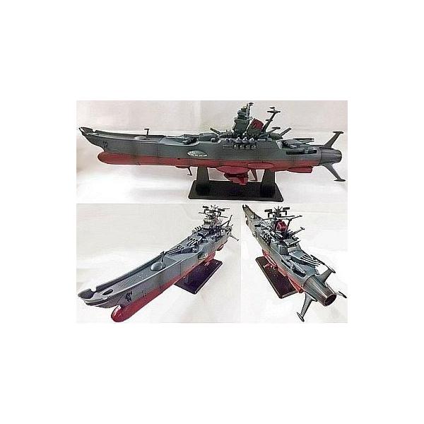 商品名：中古フィギュア 光る! 波動砲ヤマト 「宇宙戦艦ヤマト」 1/665 スーパーメカニクス商品解説■「宇宙戦艦ヤマト」より、1/665スケールで光る! 波動砲ヤマトが登場。全長約40cmの超ビッグスケール! リアルに再現!!波動砲砲口...