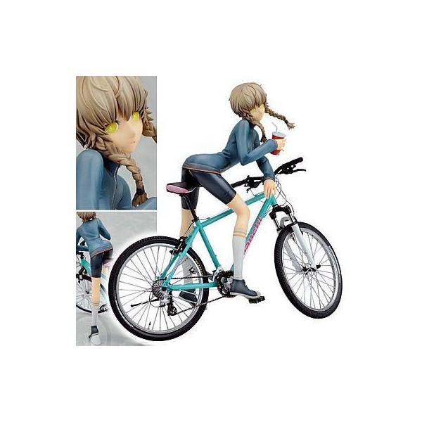 商品名：中古フィギュア 阿万音鈴羽＆マウンテンバイク 「STEINS;GATE」 1/8 PVC製塗装済完成品商品解説■想定科学アドベンチャーゲーム『STEINS;GATE』より、「バイト戦士」こと“阿万音鈴羽”が登場。作中でも大切にしてい...