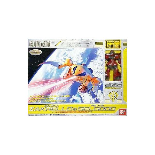 商品名：中古フィギュア MS IN ACTION!! ザクレロ＆高機動型ゲルググ ジョニー・ライデン少佐専用機 「機動戦士ガンダム」 商品解説■MIA!!統一スケールのMA-04X ザクレロと、MS-14B ジョニー・ライデン専用高機動型ゲ...