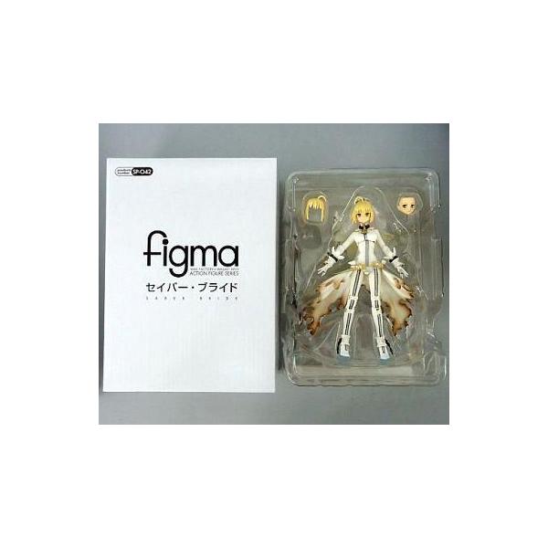 商品名：中古フィギュア [単品] figma セイバー・ブライド 「PSPソフト Fate/EXTRA CCC」 限定版 TYPE-MOON Virgin White Box 同梱品商品解説■こちらの商品はフィギュアのみの販売となります。ゲ...