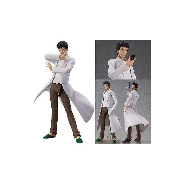 商品名：中古フィギュア figma 岡部倫太郎 「STEINS;GATE」商品解説■それが運命石の扉-シュタインズゲート-の選択だ想定科学アドベンチャー『シュタインズ・ゲート』より、主人公「岡部倫太郎」がfigmaで登場!スムーズ且つキチッ...