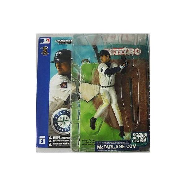 商品名：中古フィギュア Ichiro Suzuki -イチロー 背番号51-/Seattle Mariners -シアトルマリナーズ ホワイト- 「McFARLANE’S SPORTSPICKS MLB SERIES1」 塗装済み完成品商品...