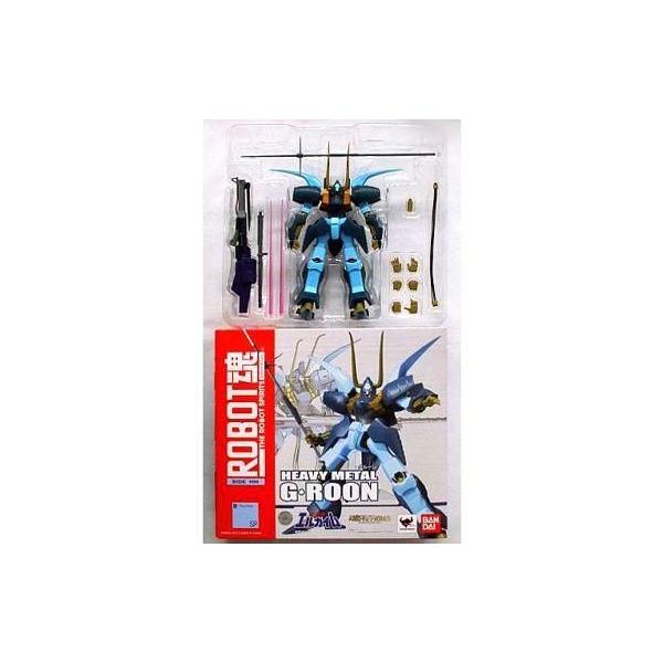 商品名：中古フィギュア ROBOT魂＜SIDE HM＞ グルーン 「重戦機エルガイム」 魂ウェブ商店限定商品解説■ROBOT魂に、「重戦機エルガイム」より、ポセイダル軍の駆るA級ヘビーメタル「グルーン」が参上!武装はセイバーの他、ロングスピ...
