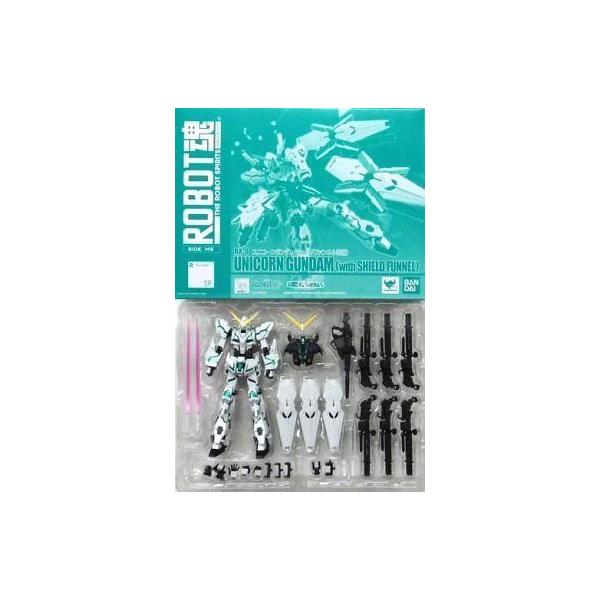 商品名：中古フィギュア ROBOT魂 ＜SIDE MS＞ RX-0 ユニコーンガンダム(シールドファンネル装備) 「機動戦士ガンダムUC」 魂ウェブ商店限定商品解説■こちらは、魂ウェブ商店限定商品です。覚醒する真の獣「機動戦士ガンダムUC」...
