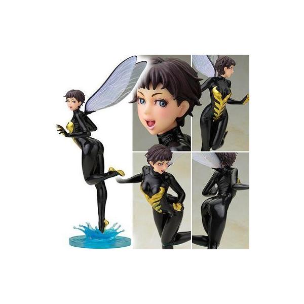 商品名：中古フィギュア ワスプ 「MARVEL UNIVERSE」 MARVEL美少女 1/7 PVC製塗装済み完成品MK172商品解説■あのワスプが、あなたの手の平に降り立つ!アベンジャーズの一員のワスプを、おなじみ山下しゅんや氏の描き下...
