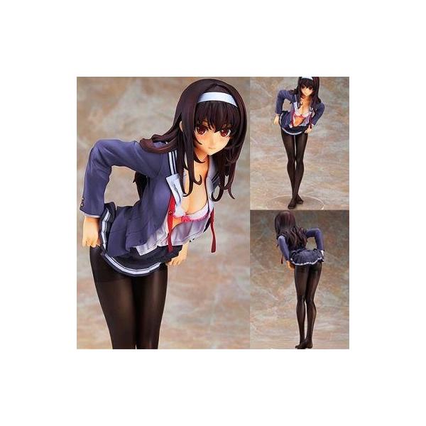 商品名：中古フィギュア 霞ヶ丘詩羽 「冴えない彼女の育てかた」 1/7 ABS＆非フタル酸系PVC製塗装済み完成品商品解説■おはよう、倫理くんTVアニメ『冴えない彼女の育てかた』より、学年1位の優等生にして、新進ライトノベル作家「霞ヶ丘詩羽...