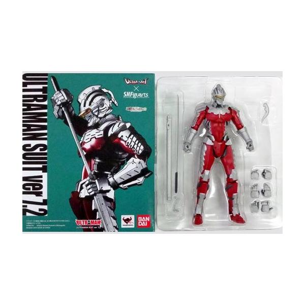 商品名：中古フィギュア ULTRA-ACT×S.H.Figuarts ULTRAMAN SUIT ver 7.2 「ULTRAMAN」 魂ウェブ商店限定商品解説■月刊ヒーローズ『ULTRAMAN』に登場するULTRAMAN SUIT ver...