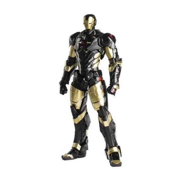 商品名：中古フィギュア #06 IRON MAN MARVEL NOW!ver.(BLACK X GOLD) 「アイアンマン」 RE：EDIT IRON MAN商品解説■2012年にリリース開始したMARVELコミック・ユニバース「MARV...
