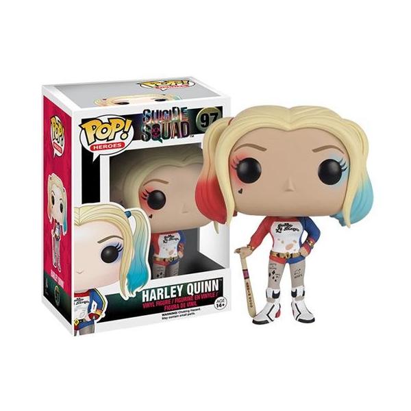 商品名：中古フィギュア ハーレイ・クイン 「スーサイド・スクワッド」 POP! Heroes #97商品解説■心が揺れる、ハーレイ・クイン。世界中で大人気のファンコ社がお贈りする「POP!」シリーズに、映画『スーサイド・スクワッド』からハー...