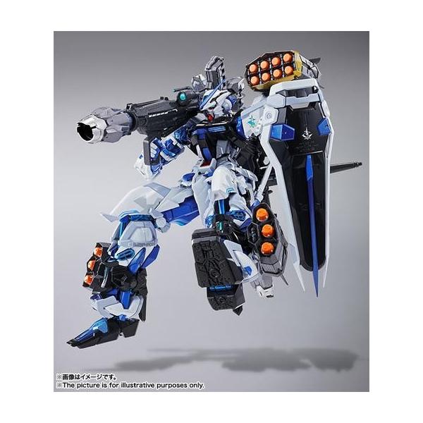 商品名：中古フィギュア METAL BUILD ガンダムアストレイ ブルーフレーム(フル・ウェポン装備) 「機動戦士ガンダムSEED ASTRAY」商品解説■METAL BUILD 最大級の重武装!三体目のアストレイ、ブルーフレームが大ボリ...