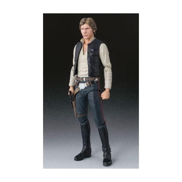 商品名：中古フィギュア S.H.Figuarts ハン・ソロ(A NEW HOPE) 「スター・ウォーズ」商品解説■すべてのSTAR WARS ファンに贈るS.H.Figuartsより、待望のハン・ソロが登場。好評のデジタル彩色技術を採用。...