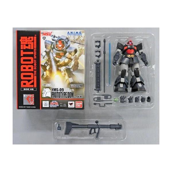 商品名：中古フィギュア ROBOT魂 ＜SIDE MS＞ YMS-09 プロトタイプ・ドム ver. A.N.I.M.E. 「機動戦士ガンダム MSV」 魂ウェブ商店限定商品解説■最新技術で作り出すプロトタイプ・ドムが登場。機動戦士ガンダム...