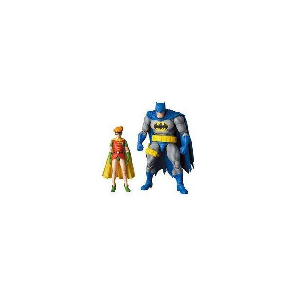 商品名：中古フィギュア MAFEX BATMAN BLUE Ver. ＆ ROBIN(The Dark Knight Returns)-マフェックス バットマン ブルーバージョン アンド ロビン(ザ・ダークナイト・リターンズ)- 「バットマ...