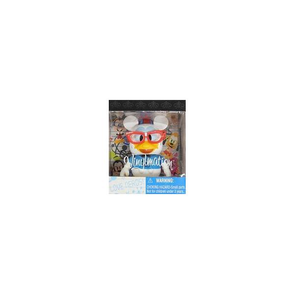 商品名：中古フィギュア ドナルドダック 「ディズニー」 Vinylmation NERDSシリーズ 3インチ コレクティブルフィギュア ディズニーストア限定商品解説■バイナルメーション・ナードシリーズのドナルドダックが登場!メガネは着脱可能...