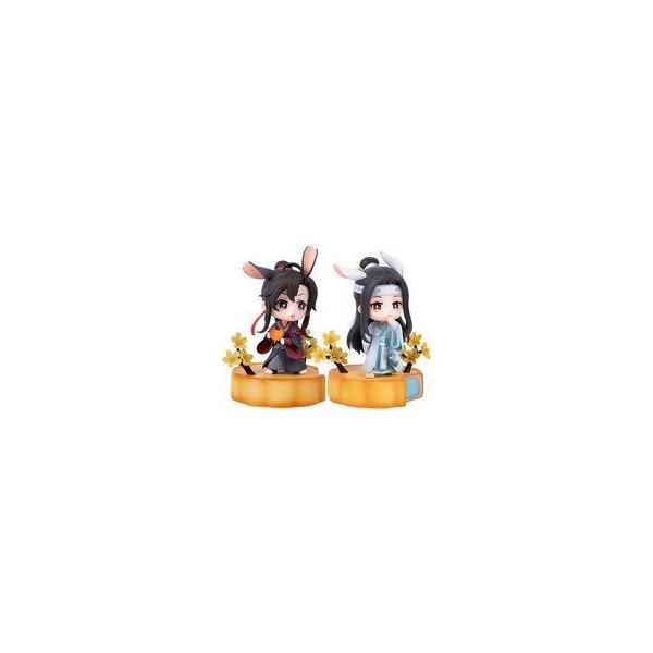 商品名：中古フィギュア 魏無羨＆藍忘機(中秋Ver.) 「魔道祖師」 ABS＆PVC製塗装済み完成品フィギュア商品解説■「魔道祖師」より、魏無羨＆藍忘機(中秋Ver.)が登場!【セット内容】フィギュア本体(魏無羨＆藍忘機)、透明アクリル台座...