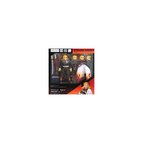 商品名：中古フィギュア BUZZmod. 煉獄杏寿郎 Ver.2 「鬼滅の刃」 1/12 アクションフィギュア ANIPLEX+限定MD23-0215001商品解説■テレビアニメ「鬼滅の刃」より、『煉獄杏寿郎』の、1/12スケールアクション...