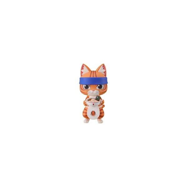 商品名：中古フィギュア ねんどろいど 文蔵 「ラーメン赤猫」商品解説■接客一番!TVアニメ『ラーメン赤猫』より、ラーメン職猫の店長「文蔵」がねんどろいどになって登場!・表情パーツ：「通常顔」「シャー顔」・オプションパーツ：「赤猫しょうゆラー...