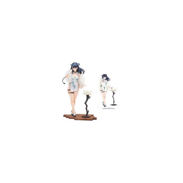 商品名：中古フィギュア 宝多六花 チャイナドレスVer. 「グリッドマン ユニバース」 1/7 PVC＆ABS製塗装済み完成品商品解説■大ヒットアニメ『グリッドマン ユニバース』より、「宝多六花」がチャイナドレス衣装の造形でフィギュア化！扇...