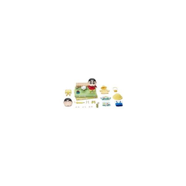 商品名：新品フィギュア クレヨンしんちゃん DX ver. 「クレヨンしんちゃん」 アクションフィギュア商品解説■ブリッツウェイがお届けするしんちゃんのアクションフィギュア！パジャマ姿への着せ替えも楽しめて、ケツだけ星人をはじめいろんなポー...
