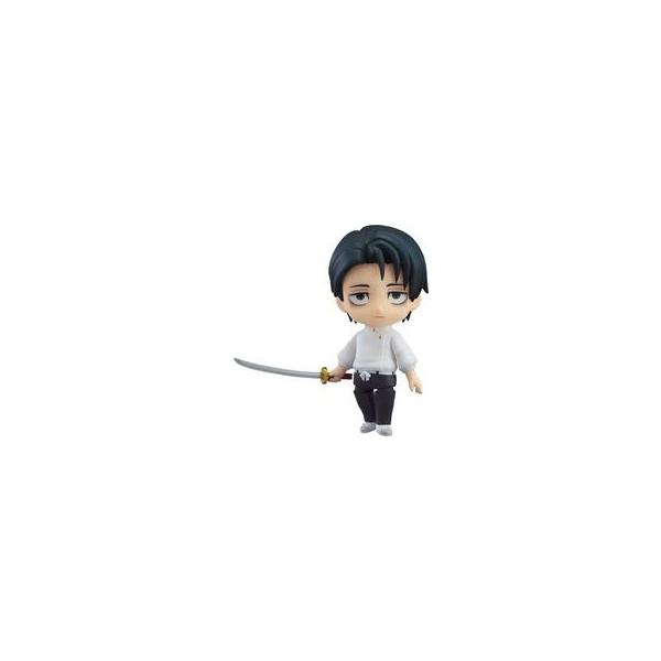 商品名：新品フィギュア ねんどろいど 乙骨憂太 死滅回游Ver. 「呪術廻戦」商品解説■虎杖悠仁は僕が殺しますTVアニメ『呪術廻戦 死滅回游』より、「乙骨憂太」がねんどろいどになって登場です！・表情パーツ： 「不穏顔」「煽り顔」「安心顔」・...