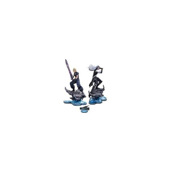商品名：中古フィギュア クラウド・ストライフ vs セフィロス 「ファイナルファンタジーVII リバース」 SQUARE ENIX MASTERLINE 1/4 スタチュー商品解説■研ぎ澄ました色彩・造形が伝える、星を巡る宿命。『FINAL...