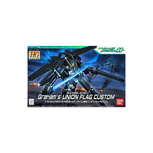 商品名：中古プラモデル 1/144 HG SVMS-01E グラハム専用ユニオンフラッグカスタム 「機動戦士ガンダム00(ダブルオー)」 シリーズ No.07 [0152243]0152243商品解説■ユニオンのエースパイロット「グラハム・...