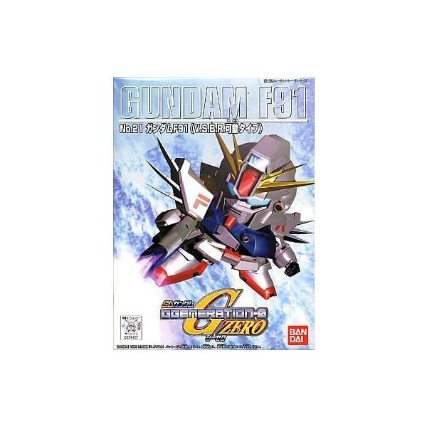 商品名：中古プラモデル ガンダムF91(V.S.B.R.可動タイプ)「SD ガンダム G-GENERATION-0」 No.21 [SDガンダム]商品解説■飛び出す弾丸!ビームライフル、ビームランチャーにはスプリング内蔵!もちろん強化ヴェス...