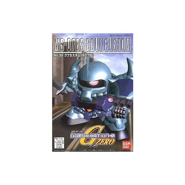 商品名：中古プラモデル MS-07B3 グフカスタム 「SDガンダム Gジェネレーション ゼロ」 [0075674]0075674商品解説■「SDガンダム Gジェネレーション ゼロ」より、MS-07B3 グフカスタムが、クミタテキットで登場です。