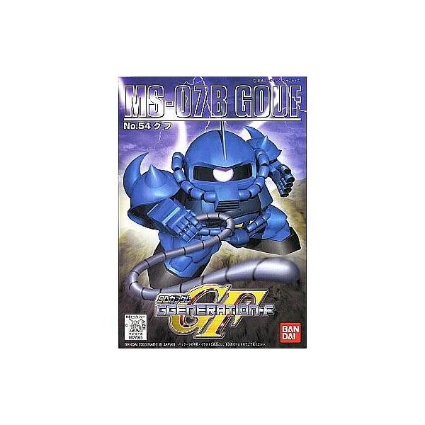 商品名：中古プラモデル BB戦士 MS-07B グフ 「SDガンダム GGENERATION-F」 シリーズNo.54 [0077655]0077655商品解説■「SDガンダム GGENERATION-F」より、BB戦士 MS-07B グフ...
