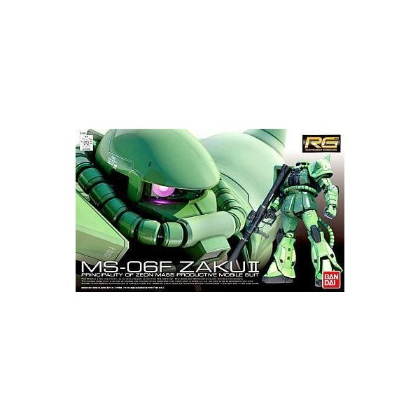 商品名：中古プラモデル 1/144 RG MS-06F 量産型ザク 「機動戦士ガンダム」 [0170388]0170388商品解説■「機動戦士ガンダム」より、MS-06F 量産型ザクが、1/144スケールキットで登場です。リアルシステム搭載...
