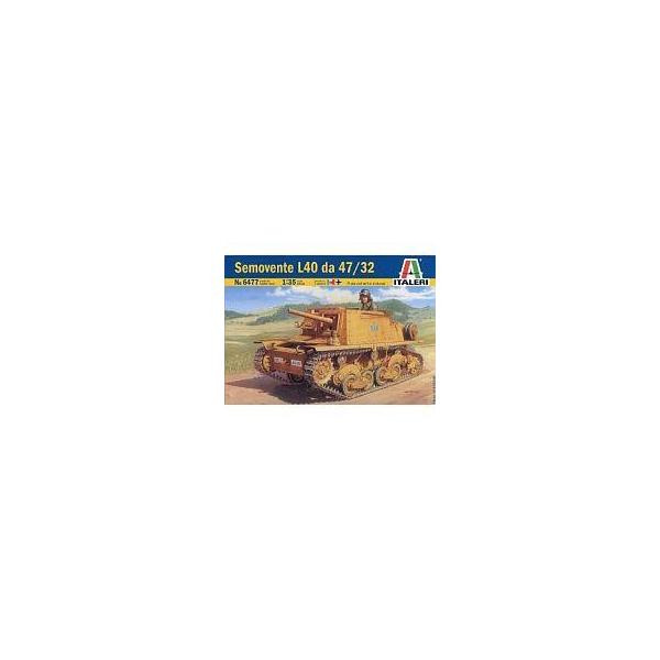 商品名：中古プラモデル 1/35 Semovente L40 da 47/32 [6477]6477商品解説■Semovente L40 da 47/32が1/35スケールキットで登場。【商品詳細】付属品：エッチングパーツ完成時サイズ：全長...
