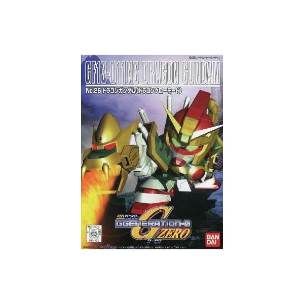 商品名：中古プラモデル BB戦士 No.26 GF13-011NC ドラゴンガンダム(ドラゴンクローモード) 「SDガンダム G-GENERATION-0」 [0074432]0074432商品解説■BB戦士に「SDガンダム G-GENER...