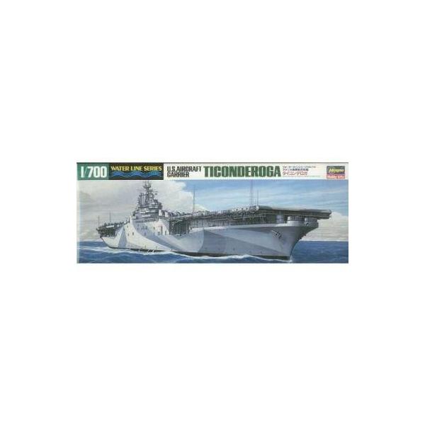 商品名：新品プラモデル 1/700 アメリカ 航空母艦 タイコンデロガ 「ウォーターラインシリーズ No.710」商品解説■「ウォーターラインシリーズ」に、アメリカ 航空母艦 タイコンデロガが1/700スケールでラインナップ!!