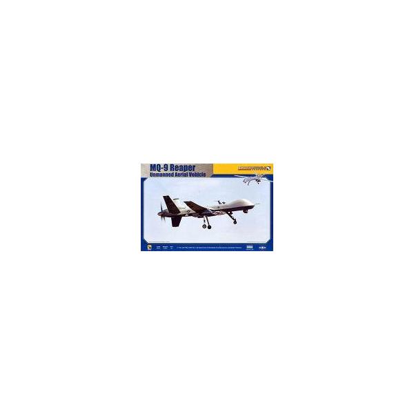 商品名：中古プラモデル 1/48 MQ-9 リーパー [48013]48013商品解説■現在、空軍でF-16やMQ-1を交代するなどしながら配備が進められる最新鋭無人多目的機を1/48スケールで初のモデル化。MQ-1 プレデターの機体をベー...