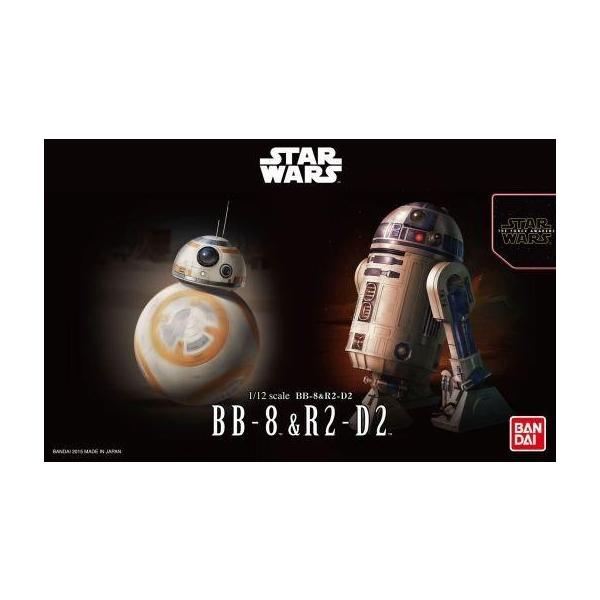 商品名：中古プラモデル 1/12 BB-8 ＆ R2-D2 「スター・ウォーズ/フォースの覚醒」 [0203220]020322商品解説■「スター・ウォーズ/フォースの覚醒」より、新型ドロイド「BB-8」と今作にも登場する「R2-D2」をセ...
