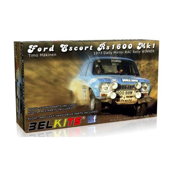 商品名：中古プラモデル 1/24 Ford Escort Rs1600 Mk1 1973 Daily Mirror RAC Rally WINNER [BEL006]BEL006商品解説■1960年代後半に英国フォード社から登場したエスコー...