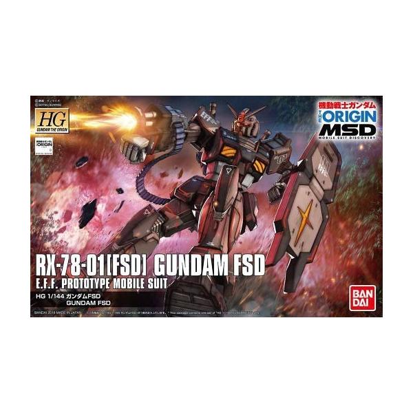 商品名：中古プラモデル 1/144 HG RX-78-01[FSD] ガンダムFSD 「機動戦士ガンダム THE ORIGIN MSD ククルス・ドアンの島」商品解説■--THE ORIGIN外伝漫画「ククルス・ドアンの島」に登場する局地型...