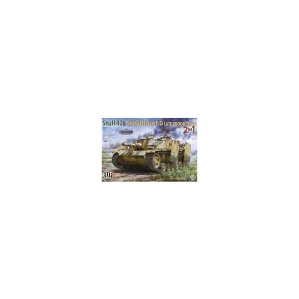 商品名：中古プラモデル 1/35 StuH42 ＆ StuG III Ausf.G LATE PRODUCTION 2 in 1 「BLITSシリーズ」 [8006]8006商品解説■「BLITSシリーズ」に、1/35 StuH42 ＆ S...