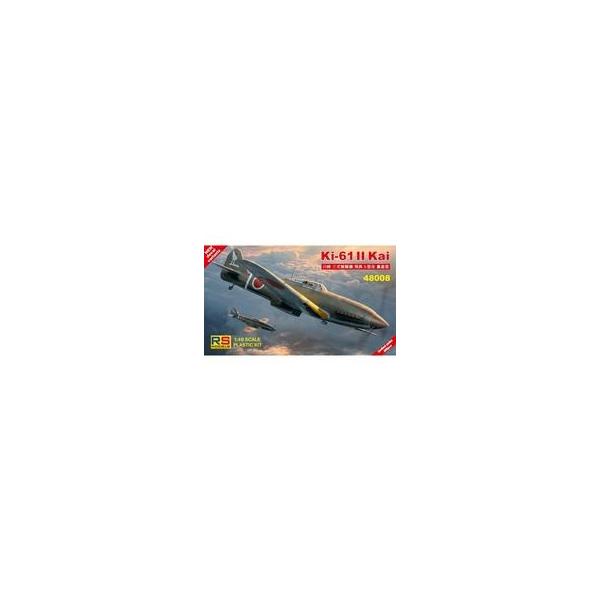 商品名：中古プラモデル 1/48 川崎 キ61  飛燕 II型 改 (限定) [48008]48008商品解説■日本陸軍主力戦闘機として活躍の飛燕II型改を詳細に再現。・限定500個・デカール3機種付属【商品詳細】スケール：1/48