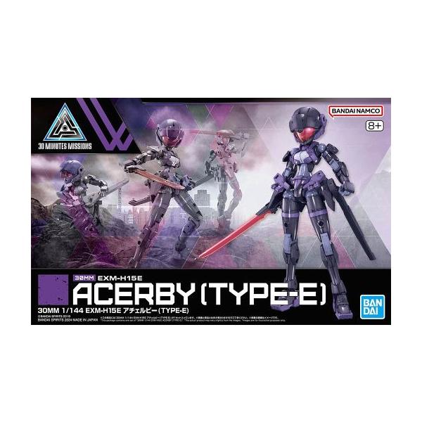 商品名：中古プラモデル 1/144 30MM EXM-H15E アチェルビー(TYPE-E) 「30 MINUTES MISSIONS」 [5067446]5067446商品解説■マクシオン軍の新EXAMACS「アチェルビー」シリーズに新規...