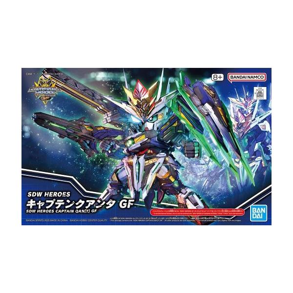商品名：中古プラモデル キャプテンクアンタ GF 「SDガンダムワールド ヒーローズ」 [5068363]5068363商品解説■SDW HEROESガンプラシリーズに新たなヒーローのキットが登場!!シールドをはじめ、全身にクリアパーツを多...