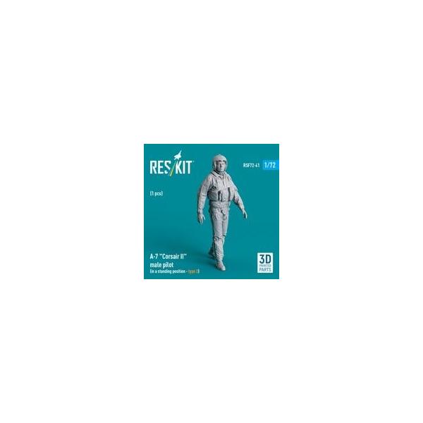 商品名：中古プラモデル 1/72 A-7 コルセアII 男性パイロット 立姿勢2 ディティールアップパーツ [RSKF72-0041]RSKF72-0041商品解説■航空機用3Dプリンター製ディテールアップパーツ専門メーカー、ウクライナのレ...
