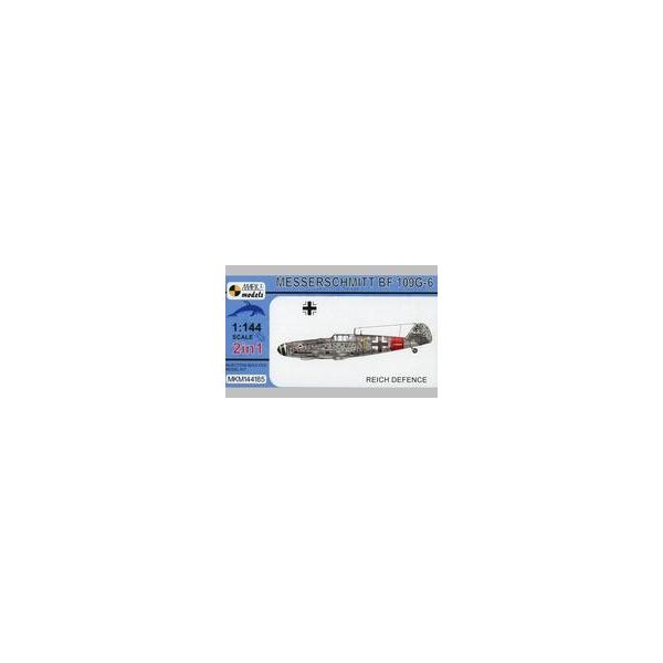 商品名：新品プラモデル 1/144 Bf109G-6 「本土防衛」 (2キット入) [MKM144185]MKM144185商品解説■チェコのマーク１から完全新金型の1/144スケールBf109インジェクションキットのご案内です。商品には2...