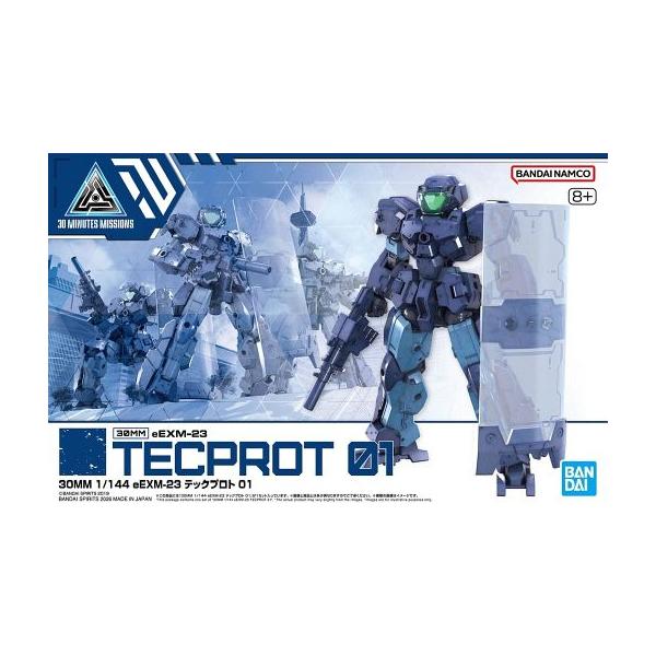 商品名：新品プラモデル 1/144 30MM eEXM-23 テックプロト 01 「30 MINUTES MISSIONS」 [2794162]2794162商品解説■地球連合軍から、地球内の治安維持にも運用される警備型量産機「テックプロト...