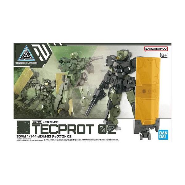 商品名：新品プラモデル 1/144 30MM eEXM-23 テックプロト 02 「30 MINUTES MISSIONS」 [2794170]2794170商品解説■地球連合軍から、地球内の治安維持にも運用される警備型量産機「テックプロト...