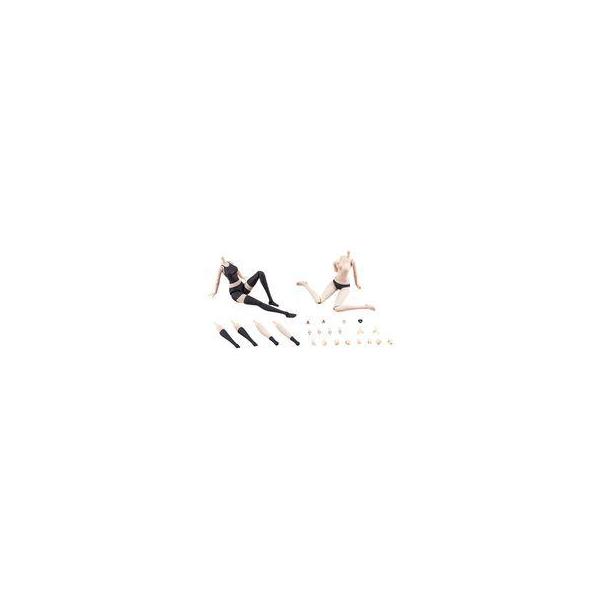 商品名：新品プラモデル 1/10 ドレスアップボディ【L】 カラーC Ver. 「創彩少女庭園」 [JK079]JK079商品解説■ドレスアップボディ【L】の成型色を変更したカラーバリエーションが登場！衣装の色を白から黒へ、肌の成型色を色白...