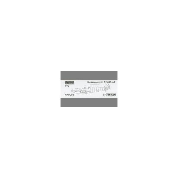 商品名：新品プラモデル 1/72 Bf109E-4/7 ジョイパック [KPMJ7203]KPMJ7203商品解説■チェコのKPモデルより、新商品の1/72スケール「ジョイパック」キットのご案内です。「ジョイパック」は1機分のインジェクショ...