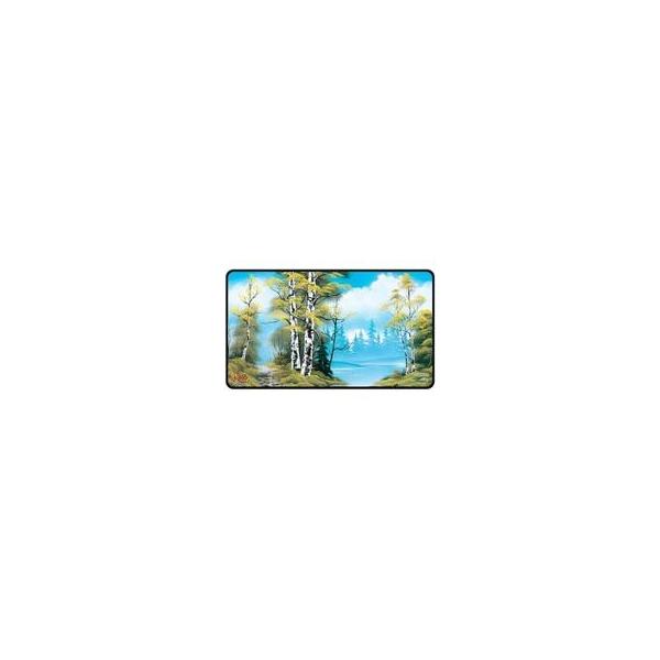 商品名：中古サプライ Ultra PRO Bob Ross Collection ”Lakeside Path” Accessories Bob Ross コレクション「レイクサイド・パス」 黒スティッチドプレイマット16527商品解説■カ...